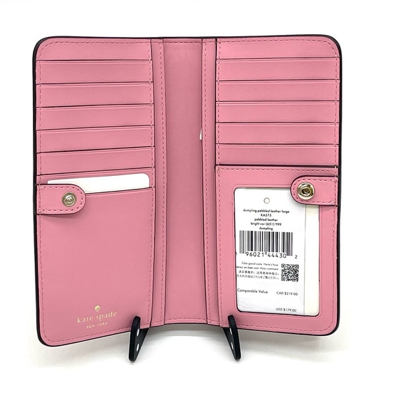 kate spade | Bags | Kate Spade Dumpling Large Slim Bifold Wallet | Poshmark